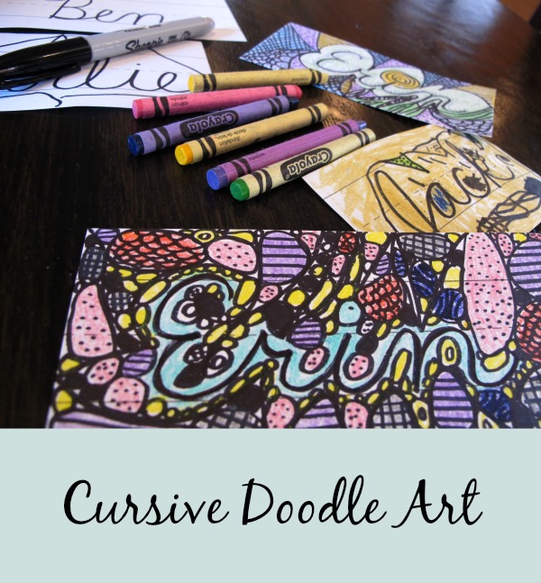 Fun With Cursive Home Literacy Blueprint