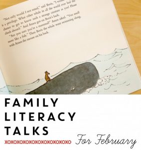 10 Literacy Talks for February - Home Literacy Blueprint
