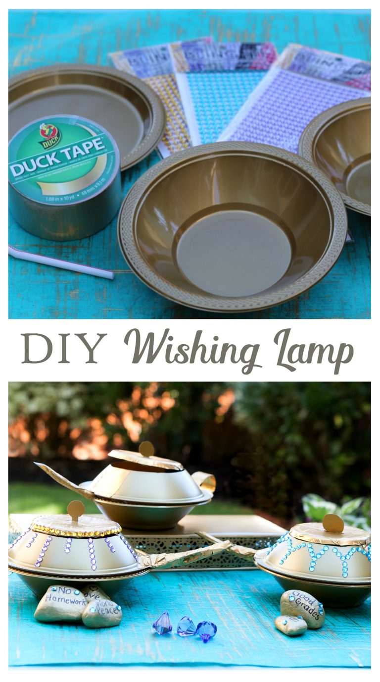 Make a DIY Wishing Lamp - Home Literacy Blueprint